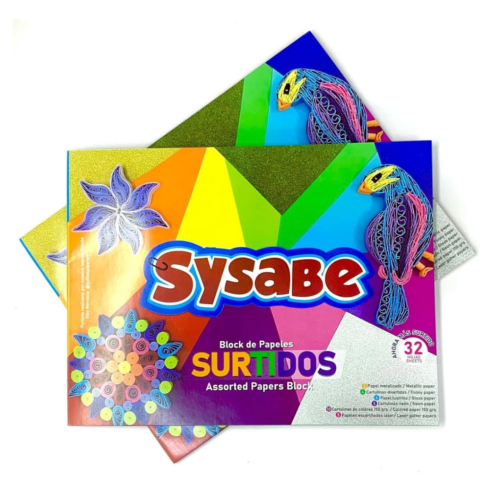 BLOCK DE PAPELES SURTIDOS x34HOJAS | Mundo Escolar CCS