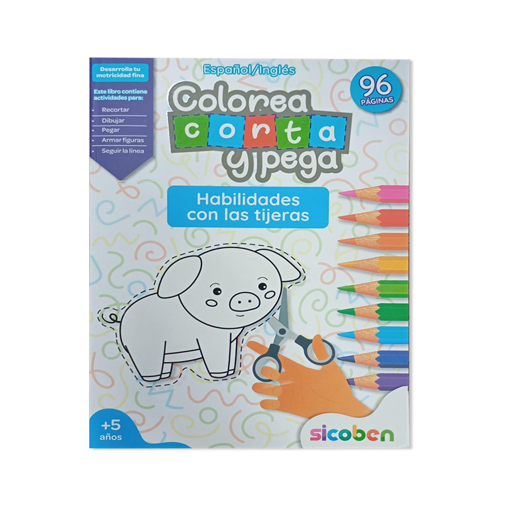 COLOREA CORTA Y PEGA | Mundo Escolar CCS